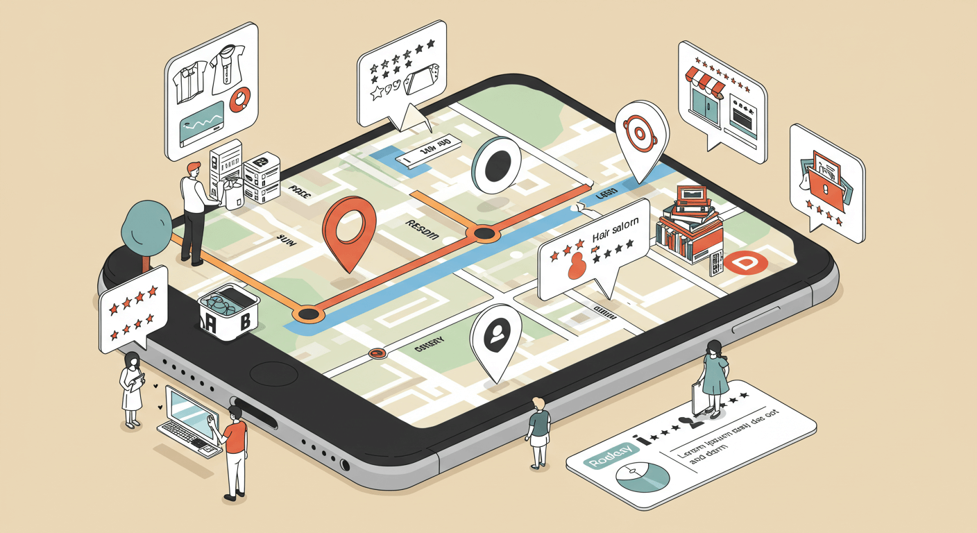 Integration of Navigation with Local Services and Businesses | MapMetrics